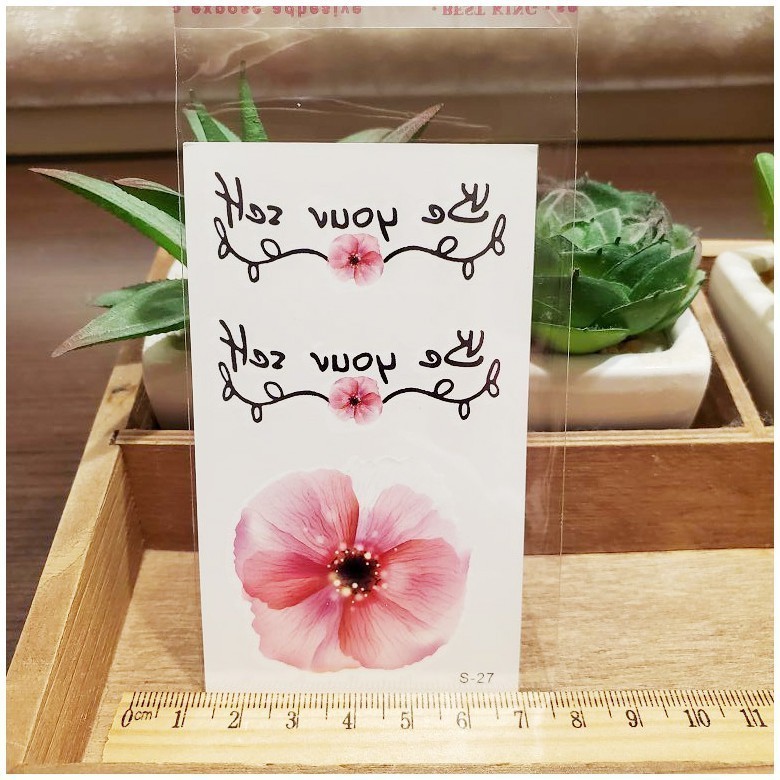 Flower Series S-27 K38 [WAWA TATTOO] Men Women Waterproof TATTOO ...