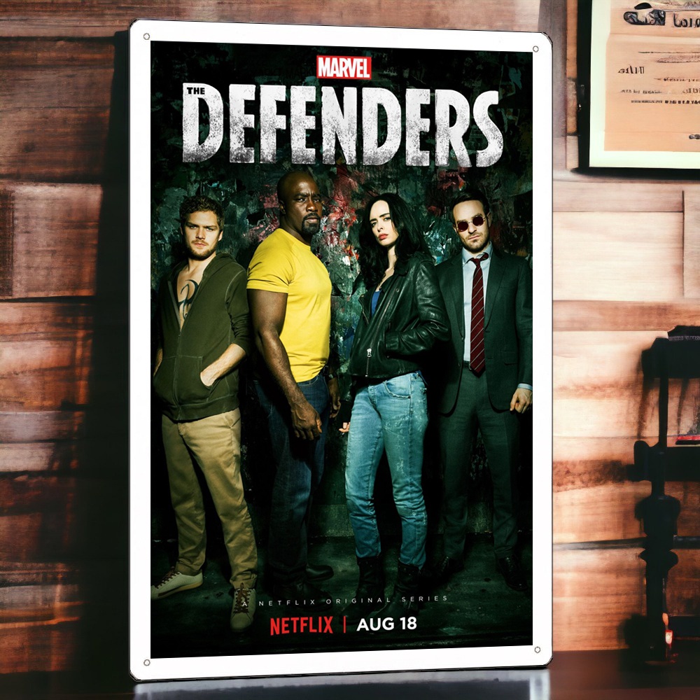 Defenders Alliance Album Poster Tin Painting Various Metal Paintings ...