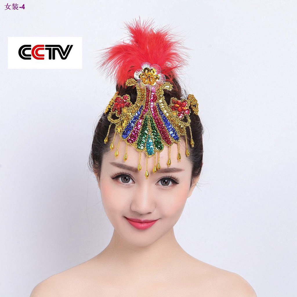 Dopamine Wear Yangko Dance Headdress Performance Headdress Headdress ...
