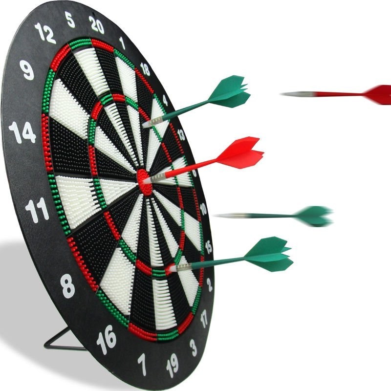 Preferred Soft Head Safety Dart Board Set Rubber Professional Training ...