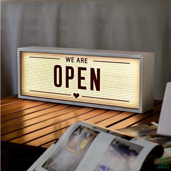 Customized Light Box Signboard Advertising Long Rainbow Corrugated ...