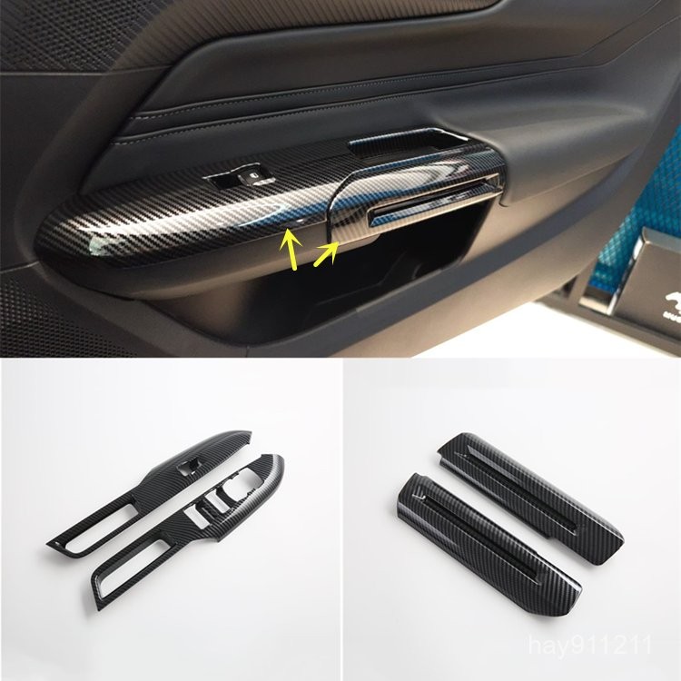 SD Suitable For 24 Ford Mustang Interior Glass Switch Stickers Modified ...