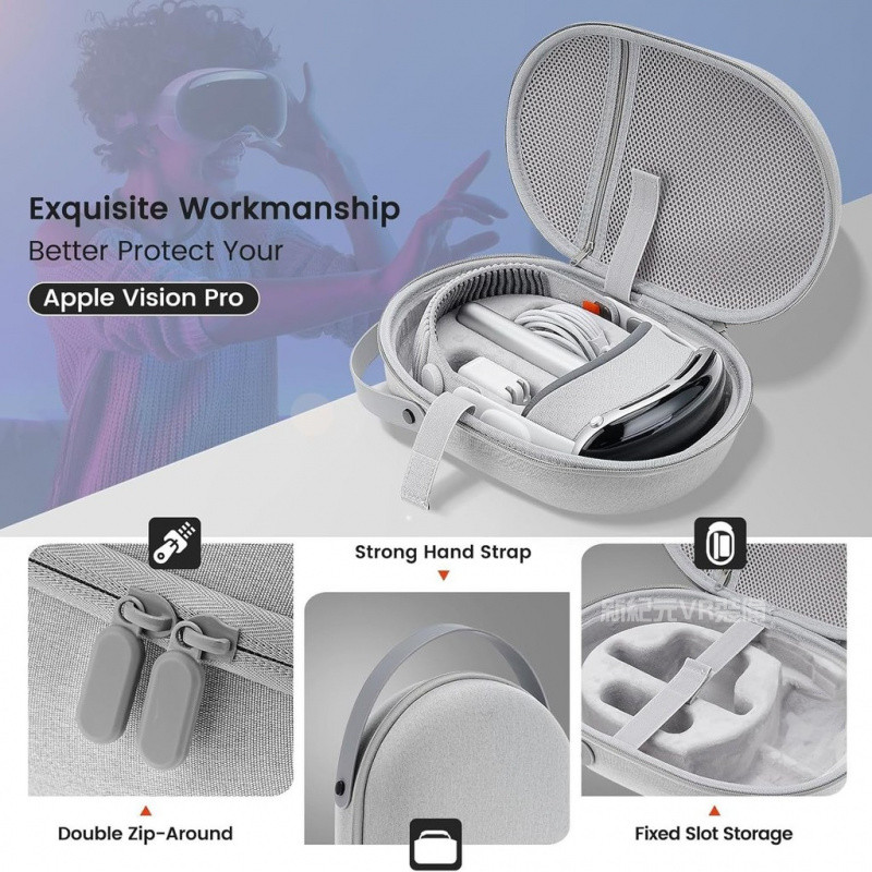 Taiwan Shipping Apple Vision pro Storage Bag VR Box Power Protection ...