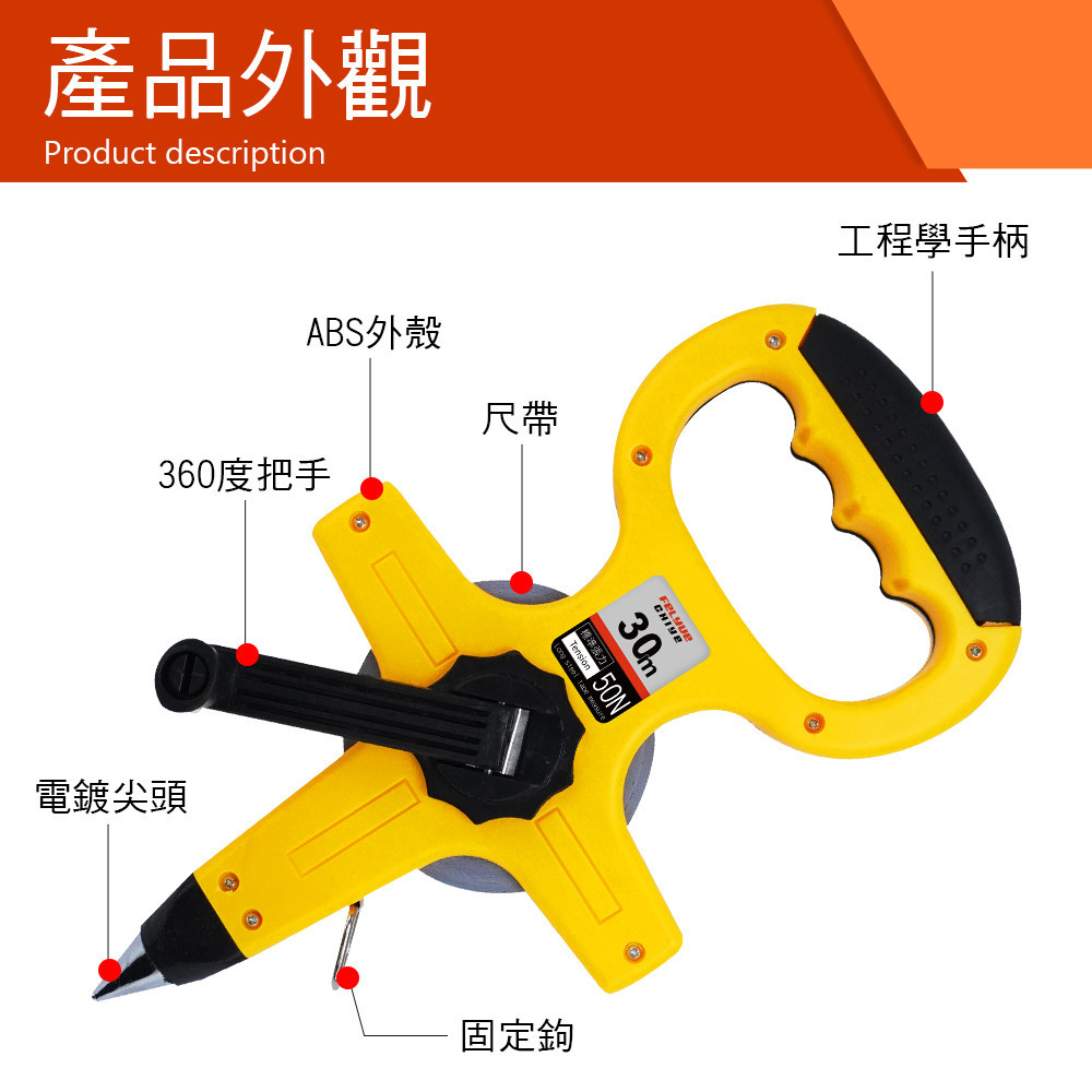 Iron Tape Measuring Steel Ruler Portable Cloth Meter Metal Venue ...