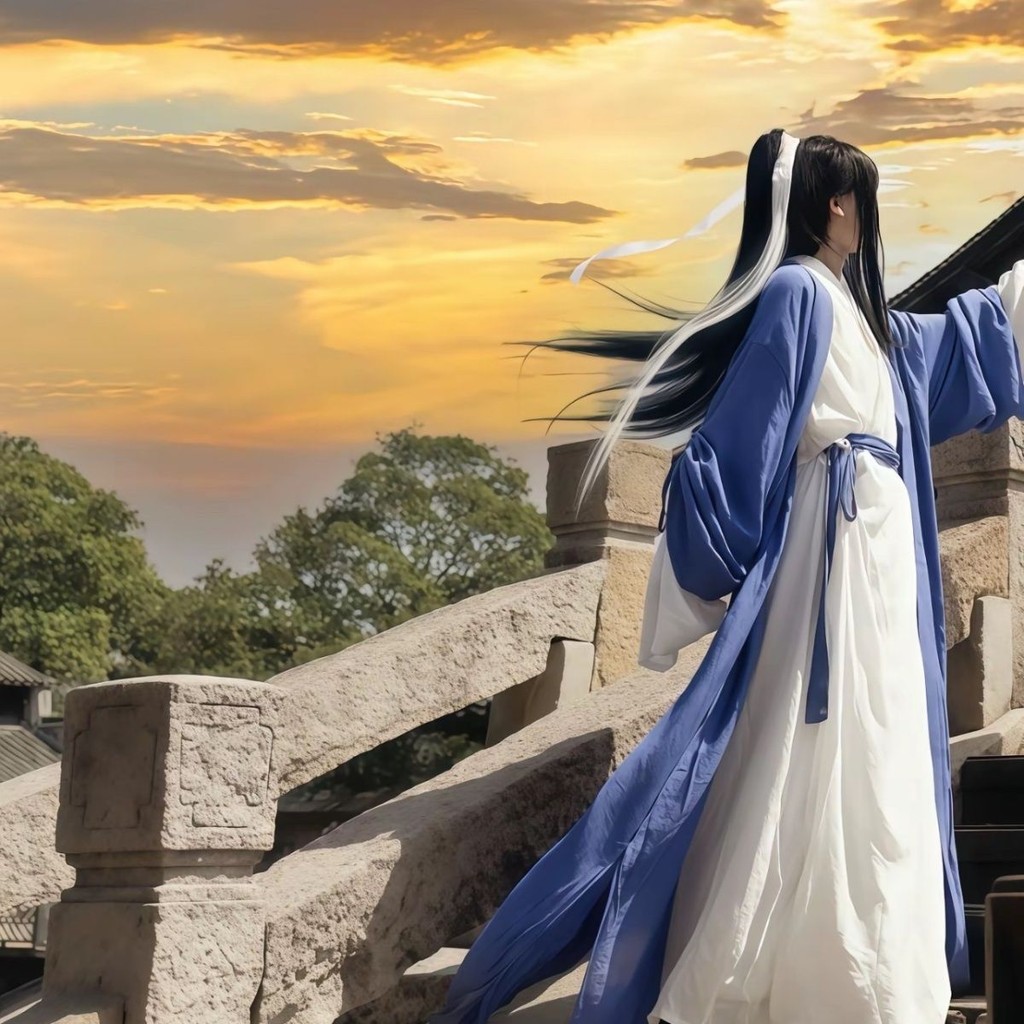Dust Is Not Under cos Clothing Judge cosplay Costume When Wearing Hanfu ...