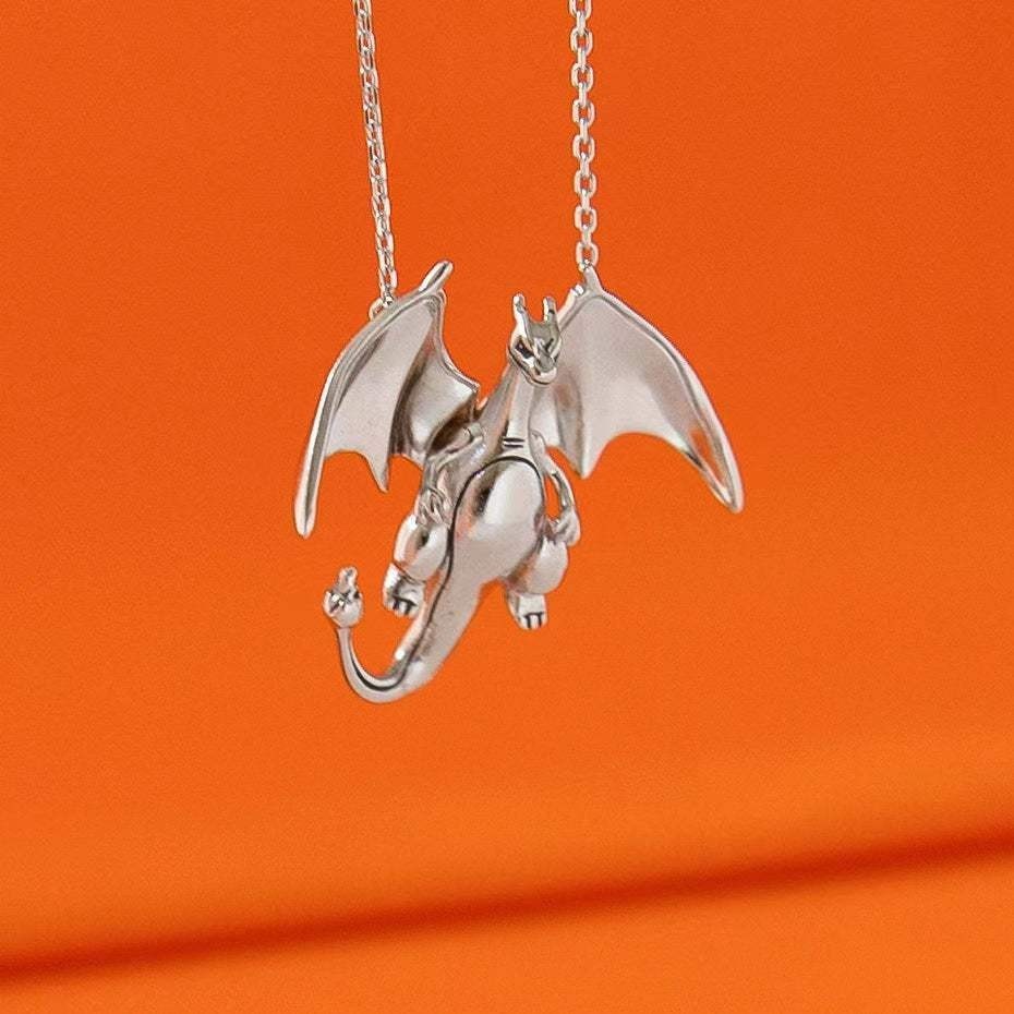 Whole Store Now/Goods] Kemeng Elf Charizard Necklace Three-Dimensional ...