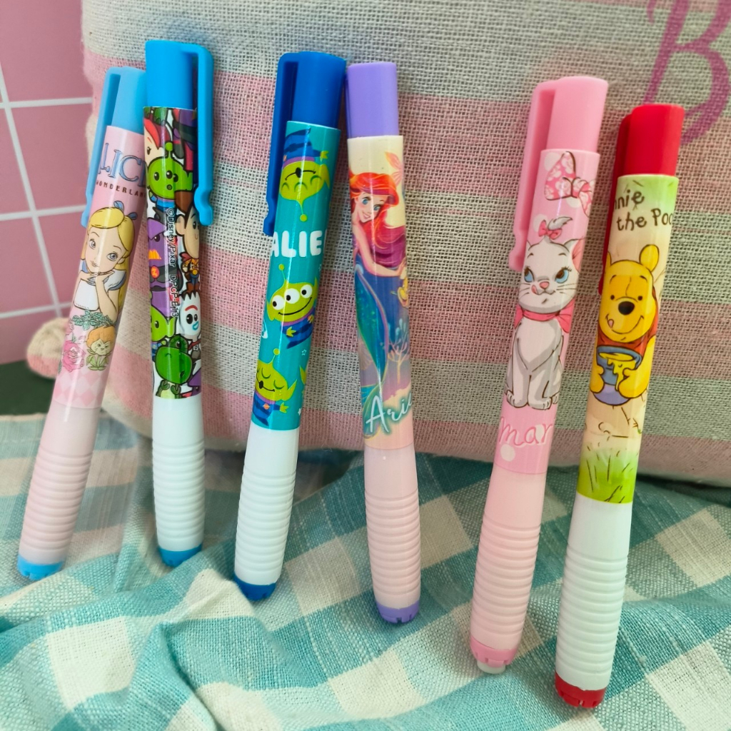 Disney Press Automatic Eraser Stationery Wiper Pen Type Made In Taiwan ...