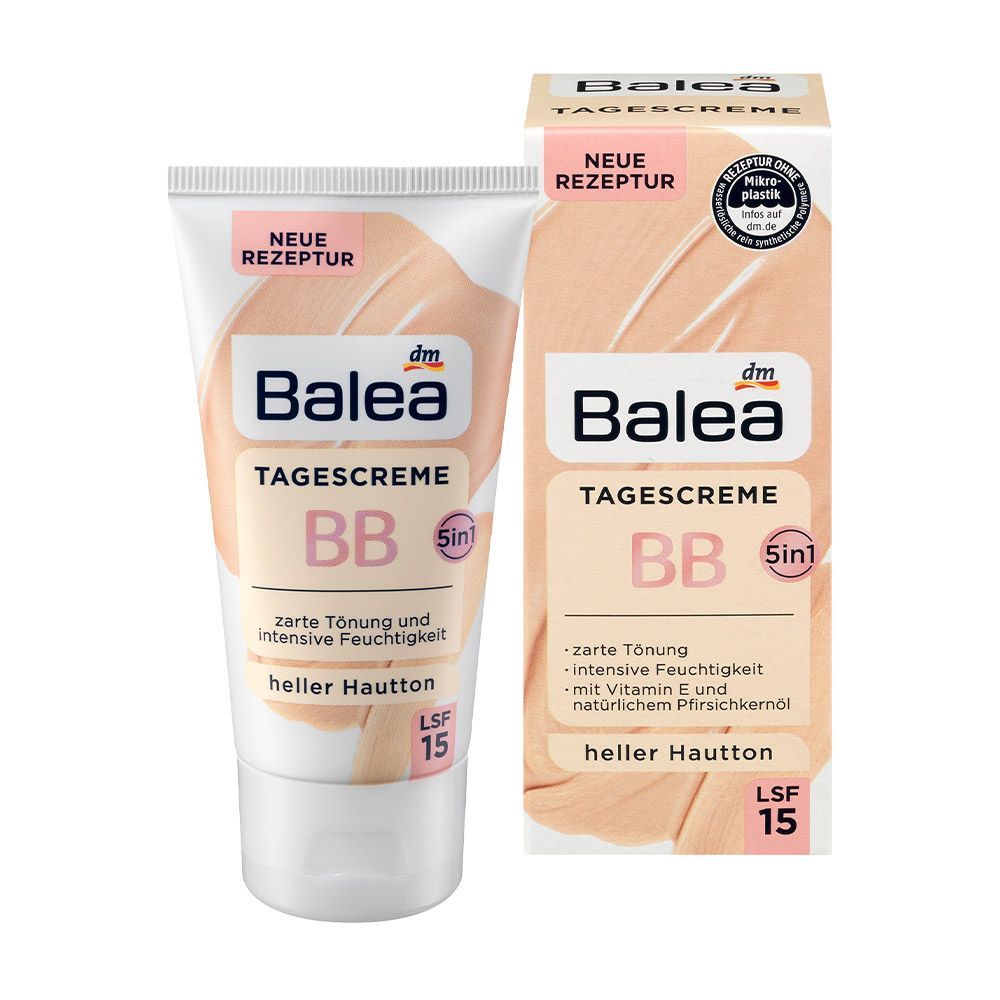 Germany Balea German Guava 5-In-1 BB Cream 15-Light Skin Tone 50ml/DM ...