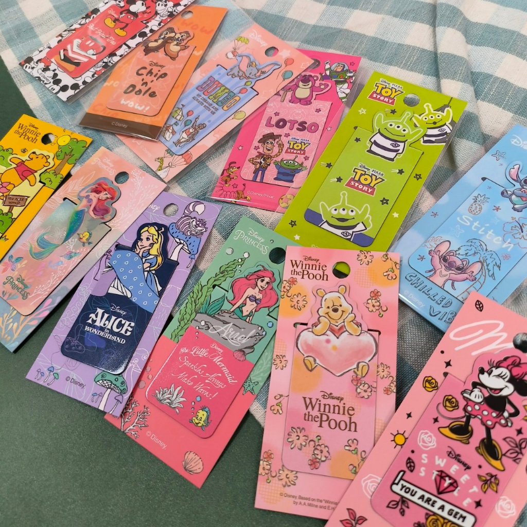 Disney Magnet Book Clip Bookmark Stationery Magnetic Mermaid Chip 'N ...