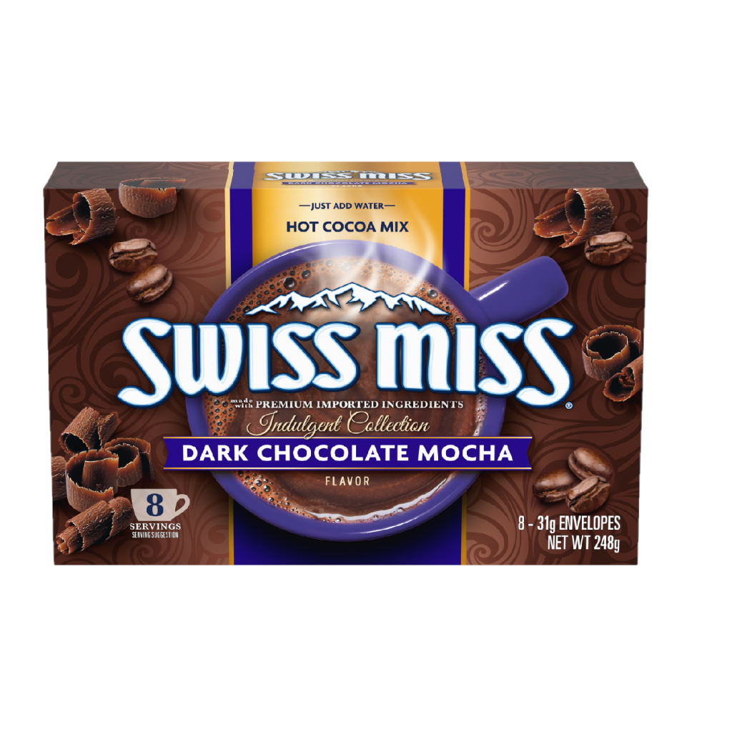Swiss Miss Cocoa Powder Dark Mocha Chocolate 35g * 8 Packs | Shopee ...