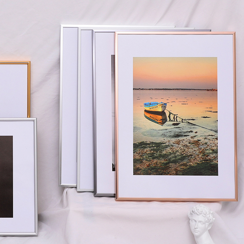 Customized Photo Frame Poster Aluminum Alloy 38 50 Narrow Edge Star ...
