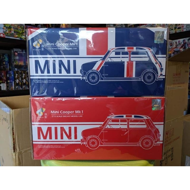 Tiny Micro Shadow 1/12 Series Mini Cooper MK1 60th Anniversary British ...