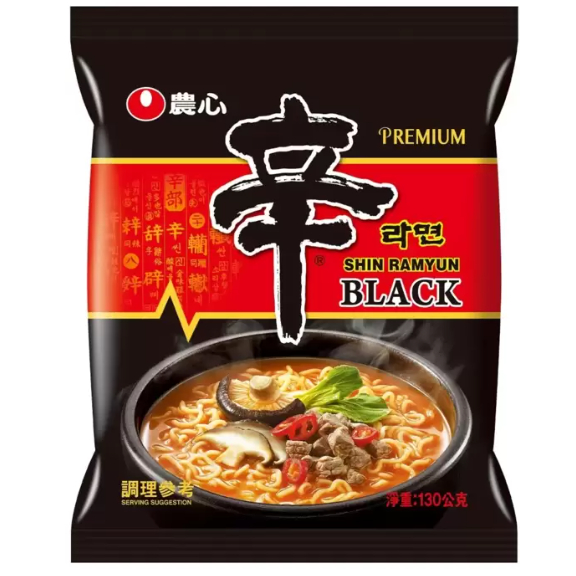Costco Merchandise Purchase-Nongshim Shin Ramen Black 130g X 1 Pack ...