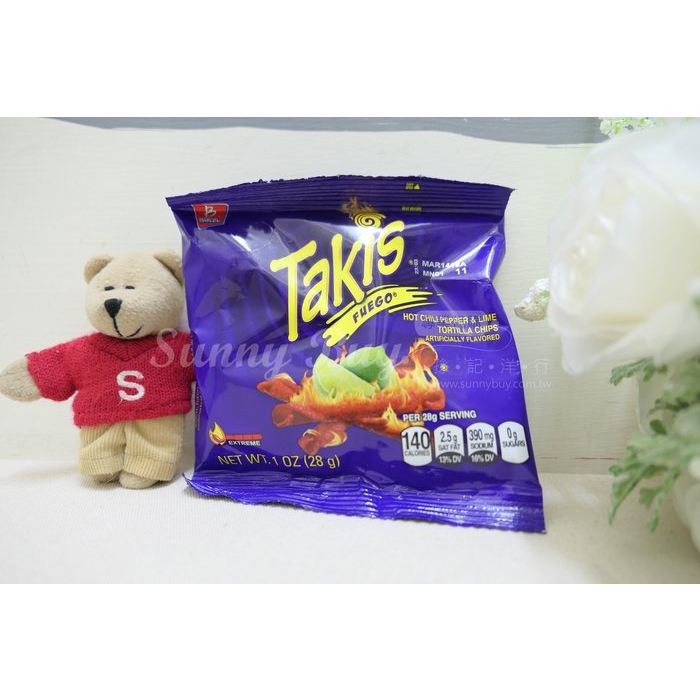 [Sunny Buy] Short-Valid Period American BARCEL TAKIS FUEGO Lemon+Chili ...