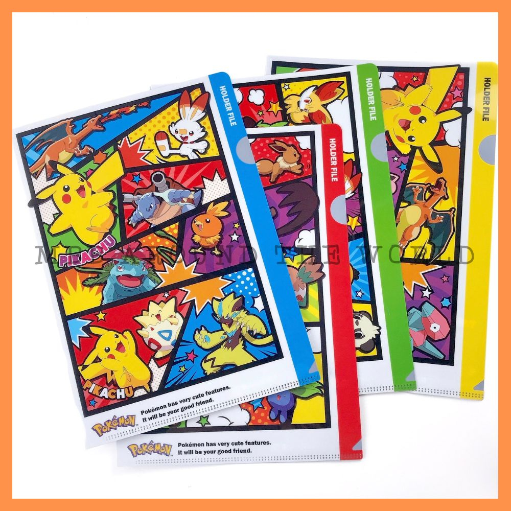 Korea POKEMON Pokémon A4 Folder L | Shopee Singapore
