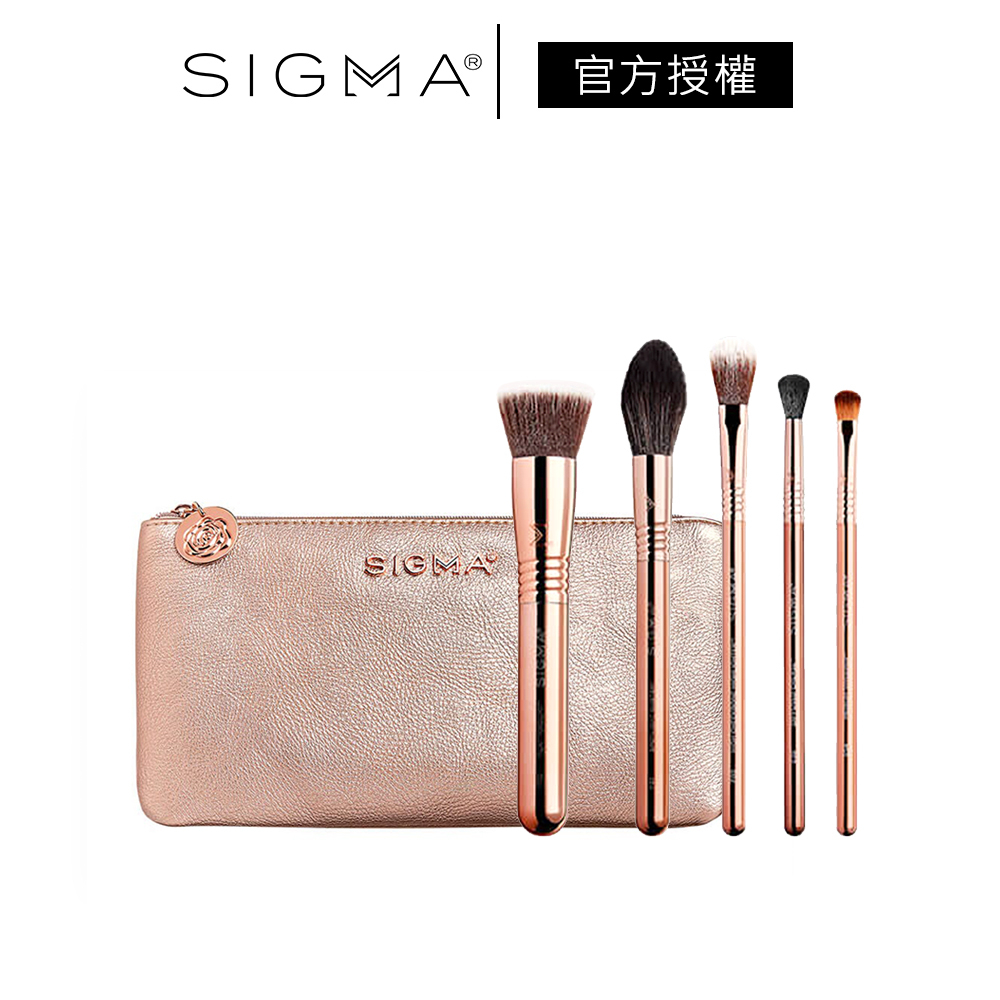 Sigma Streamer Color Overflowing Brush Set Of 5 Iconic Portable Brushes f80 f37 Base Makeup ...