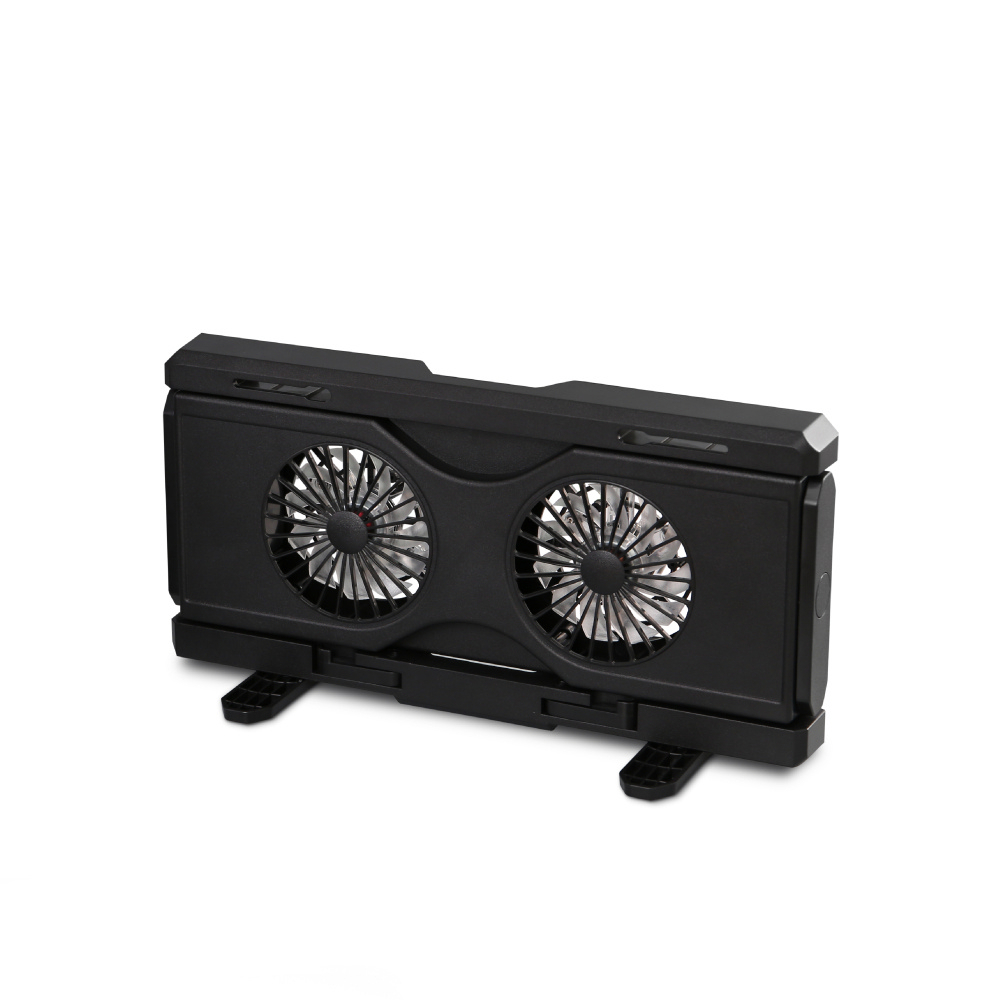 Dual Stereo Convection Fan Laptop Cooling Rack Retractable Deformation ...