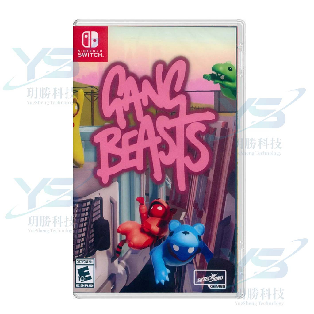 Nintendo Switch Cute Smash Bros. Gang Beasts Party Game Chinese English ...