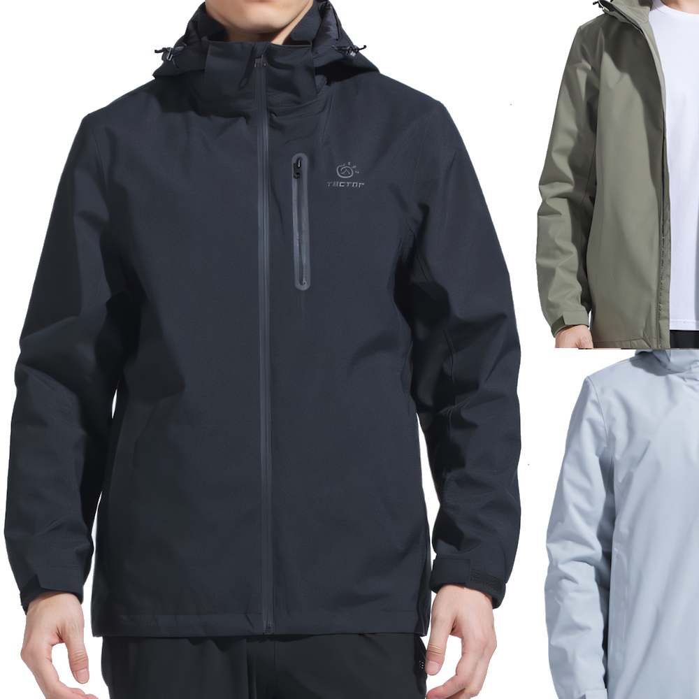 Tectop Outdoor [ABB610049] Men's Waterproof Windproof Hooded Jacket ...