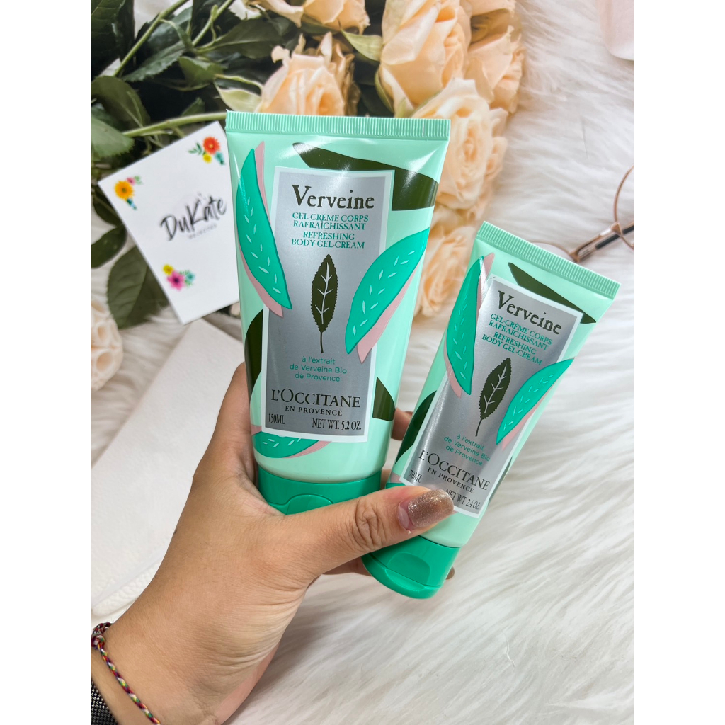 Counter L'OCCITANE Green Verbena Cool Body Lotion 70ml/150ml Two Types ...