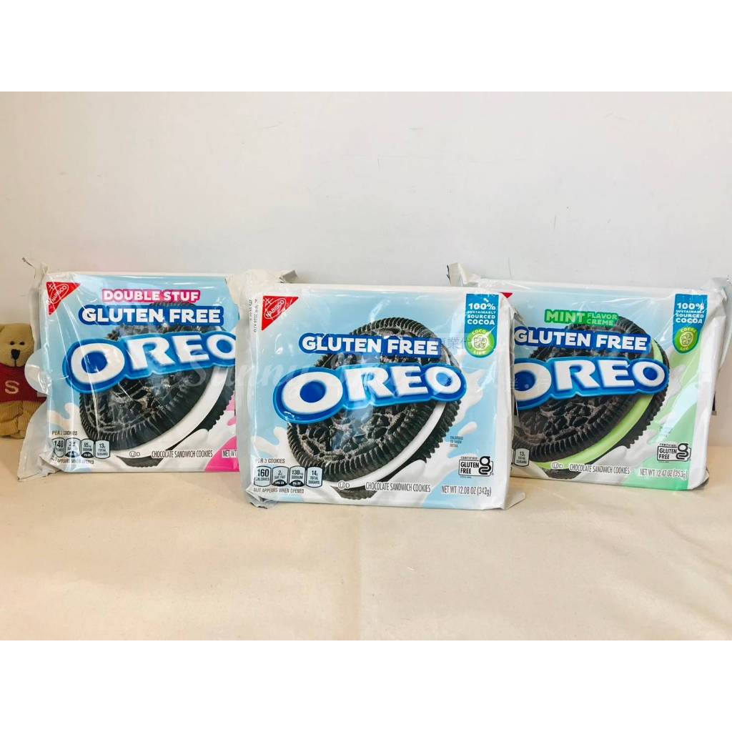 [Sunny Buy] Oreo Gluten-Free Sandwich Biscuits Mint Double Icing Short ...