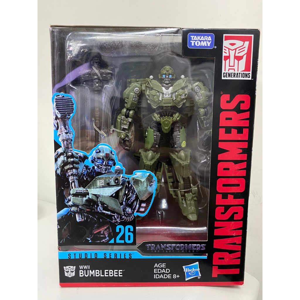 Out Of Print Transformers STUDIO D-Class SS-26 2 War BUMBLEBEE WWII ...