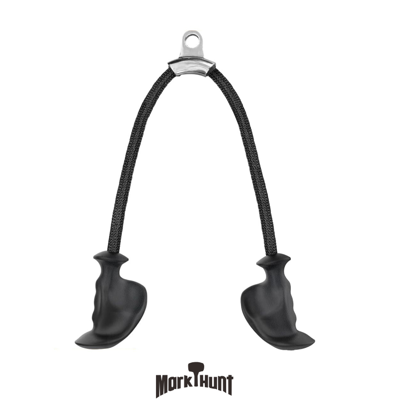 Hand-Held Drawstring Power Grip Cable Ergonomic Triceps Biceps Pull ...