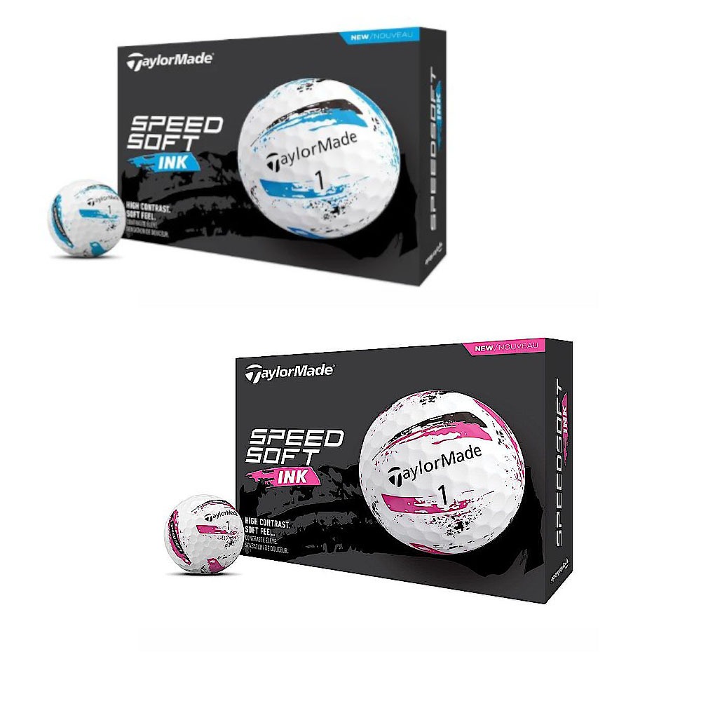 Taylormade Speed Soft Ink Golf Paint Splash Type Blue Or Pink (Pick Up ...
