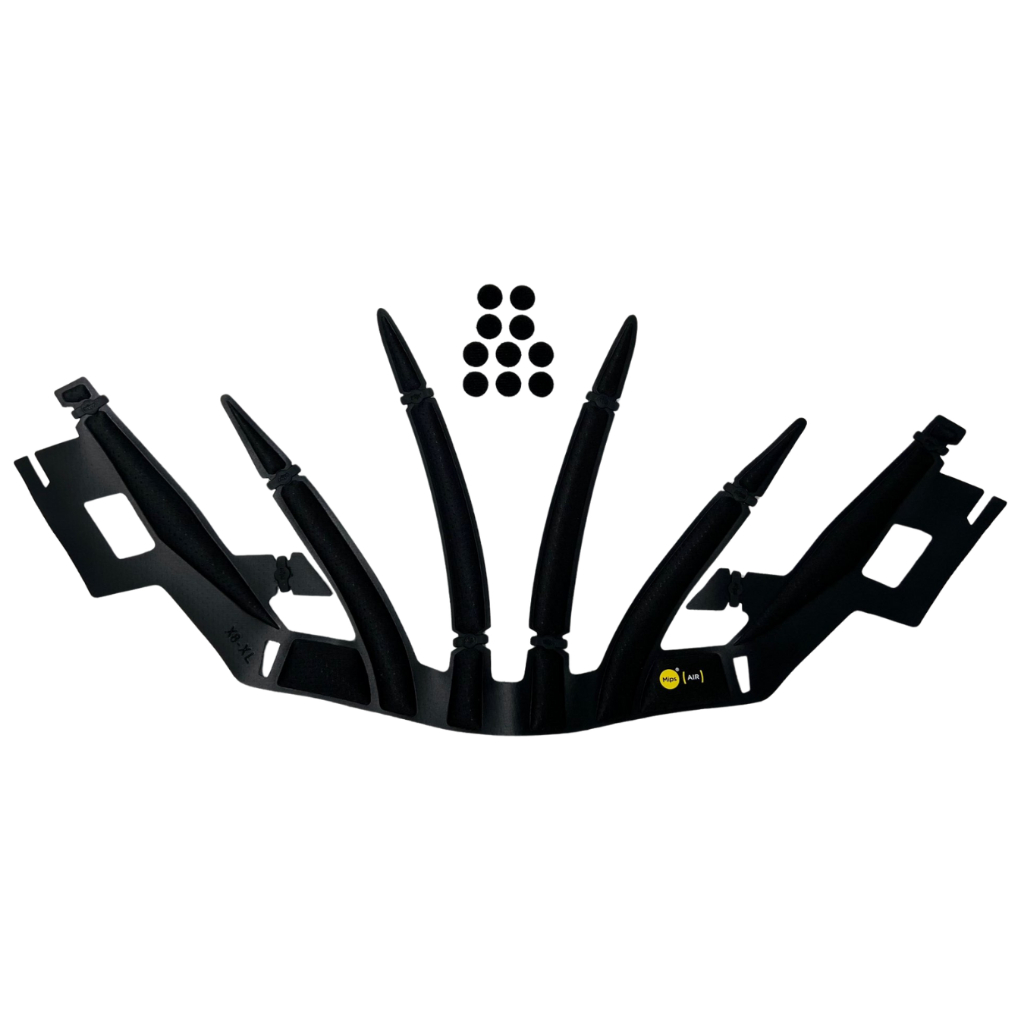 iXS TRAIL EVO Mips Half Cover Safety Helmet Padding Replacement Kit ...