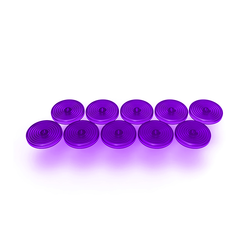 SUNGA Button Cap 24 22MM Transparent Purple Keyboard HITBOX Arcade ...