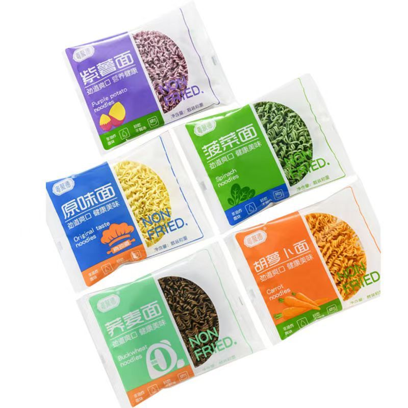 Vegetable Fruit Noodles Instant Non-Fried Soba Handmade All Plain ...