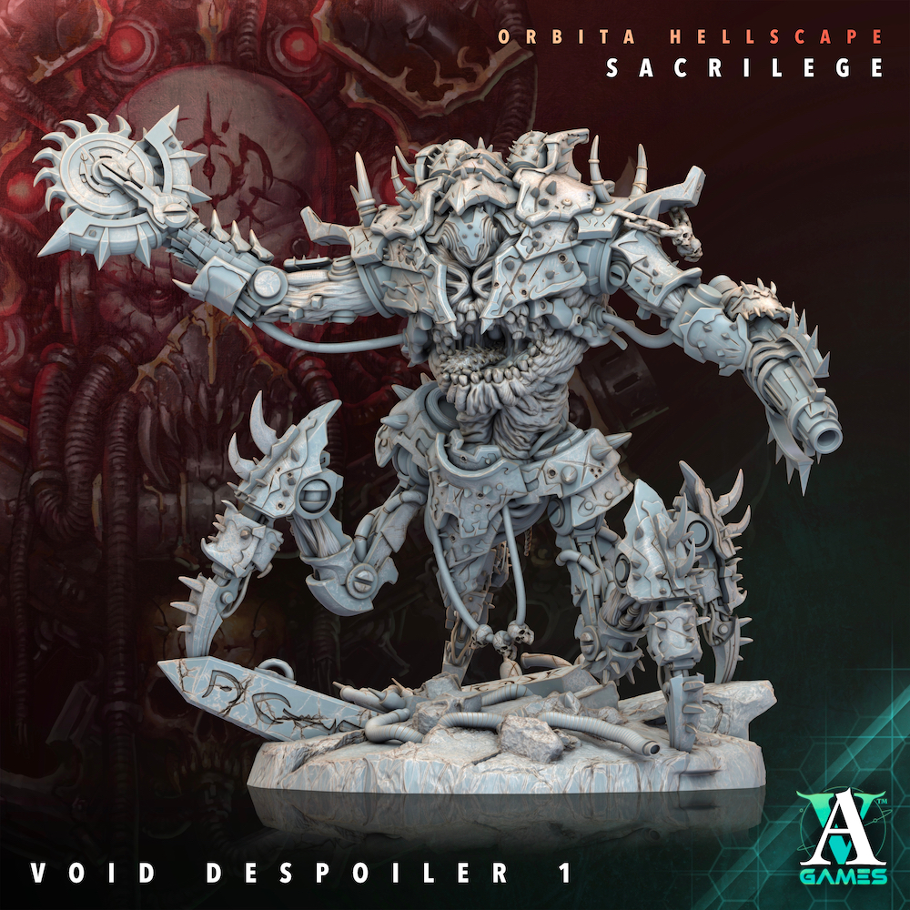 Tazo Workshop [AVG] Void Predator pose1Void Despoiler pose1 3D Printing ...