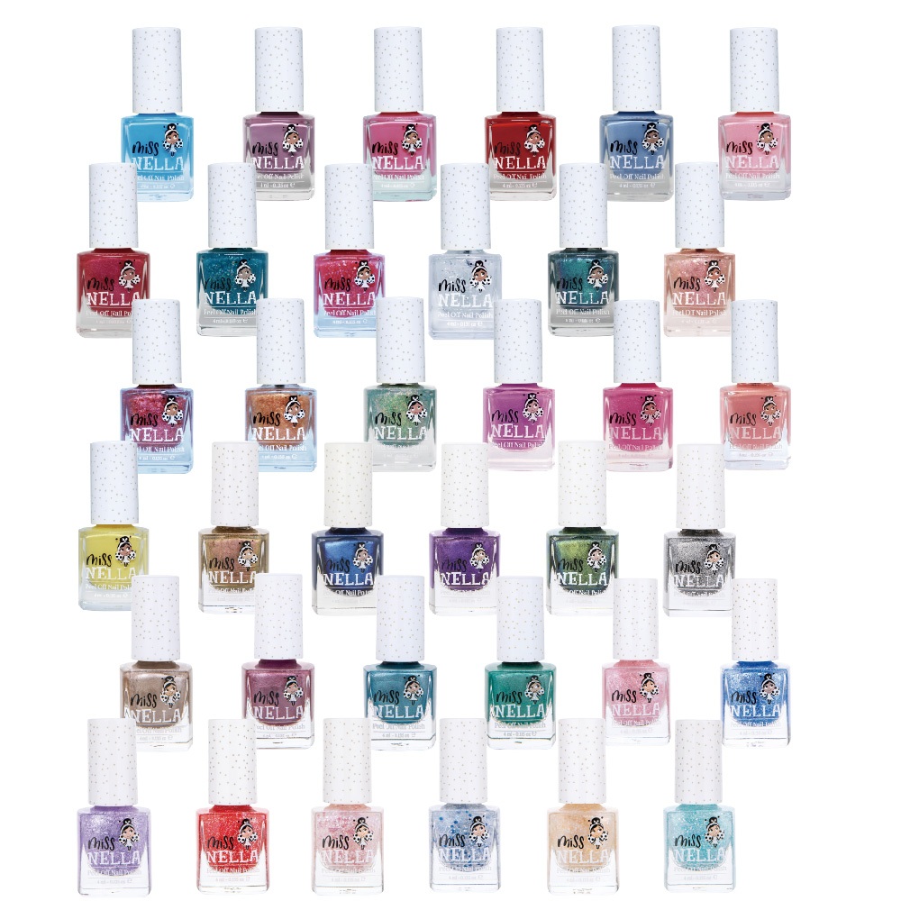 [Miss Nella] Children Water-Based Tear-Off Safety Nail Polish 4ml ...