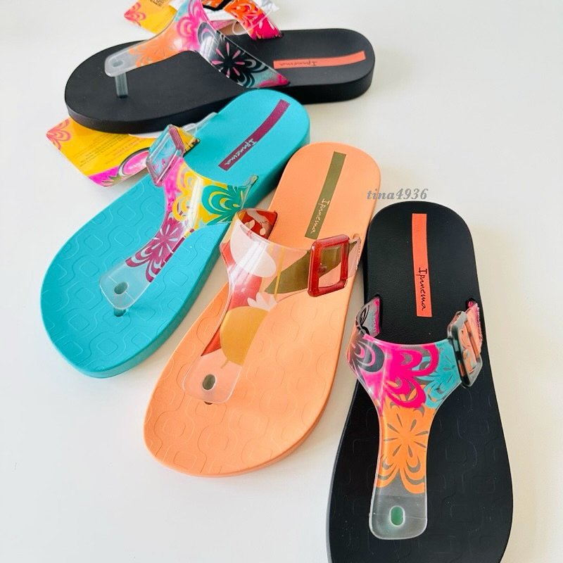 IPANEMA URBAN ARTE CONECTA Girls Women Brazilian Slippers (Art Flower ...