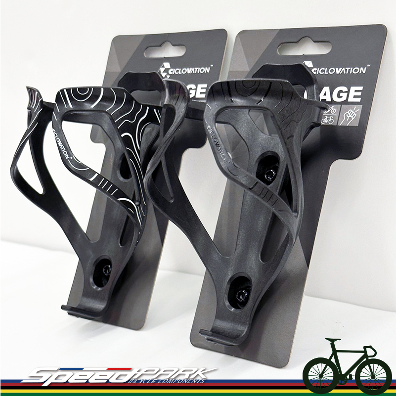 [Speed Park] CICLOVATION Carbon Fiber Bottle Cage Terrain Map Series ...