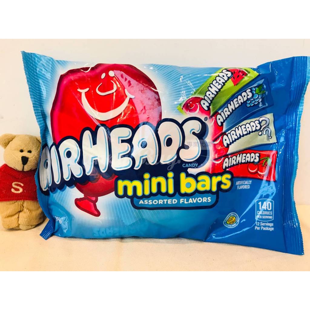 [Sunny Buy] AirHeads Colorful Candy Mini Fruit Jelly 397g Contains Four ...