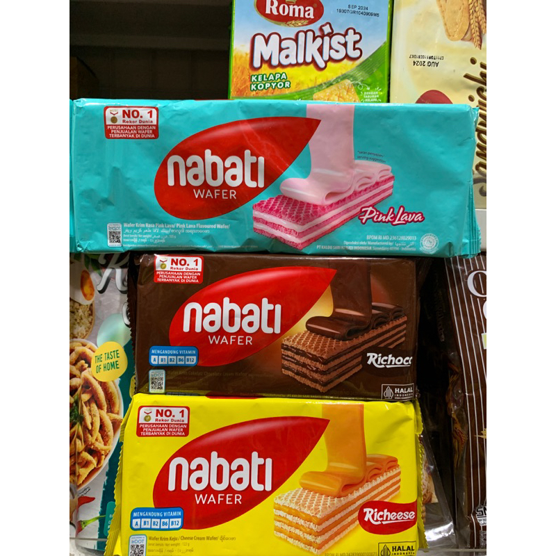 NABATI WAFER BERBAGAI RASA | Shopee Singapore