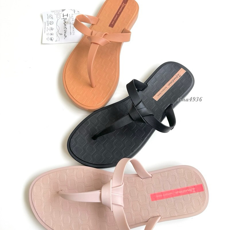 IPANEMA N Girls WOMEN Brazilian Slippers (Allie Knotted T-Flip Flops ...