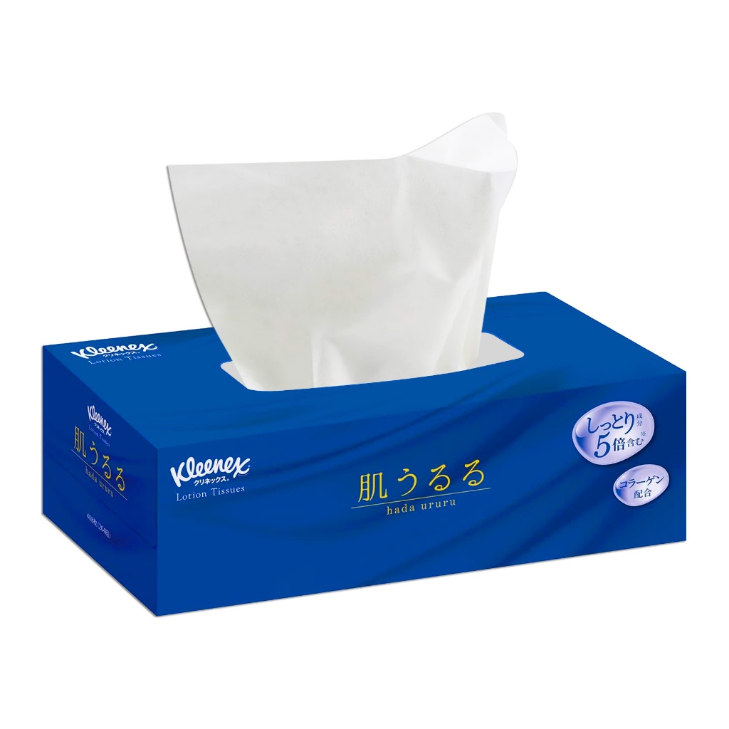 Japan [Kleenex] Soft Cream Box Tissue Paper (204pcs/Double Layer/Box ...