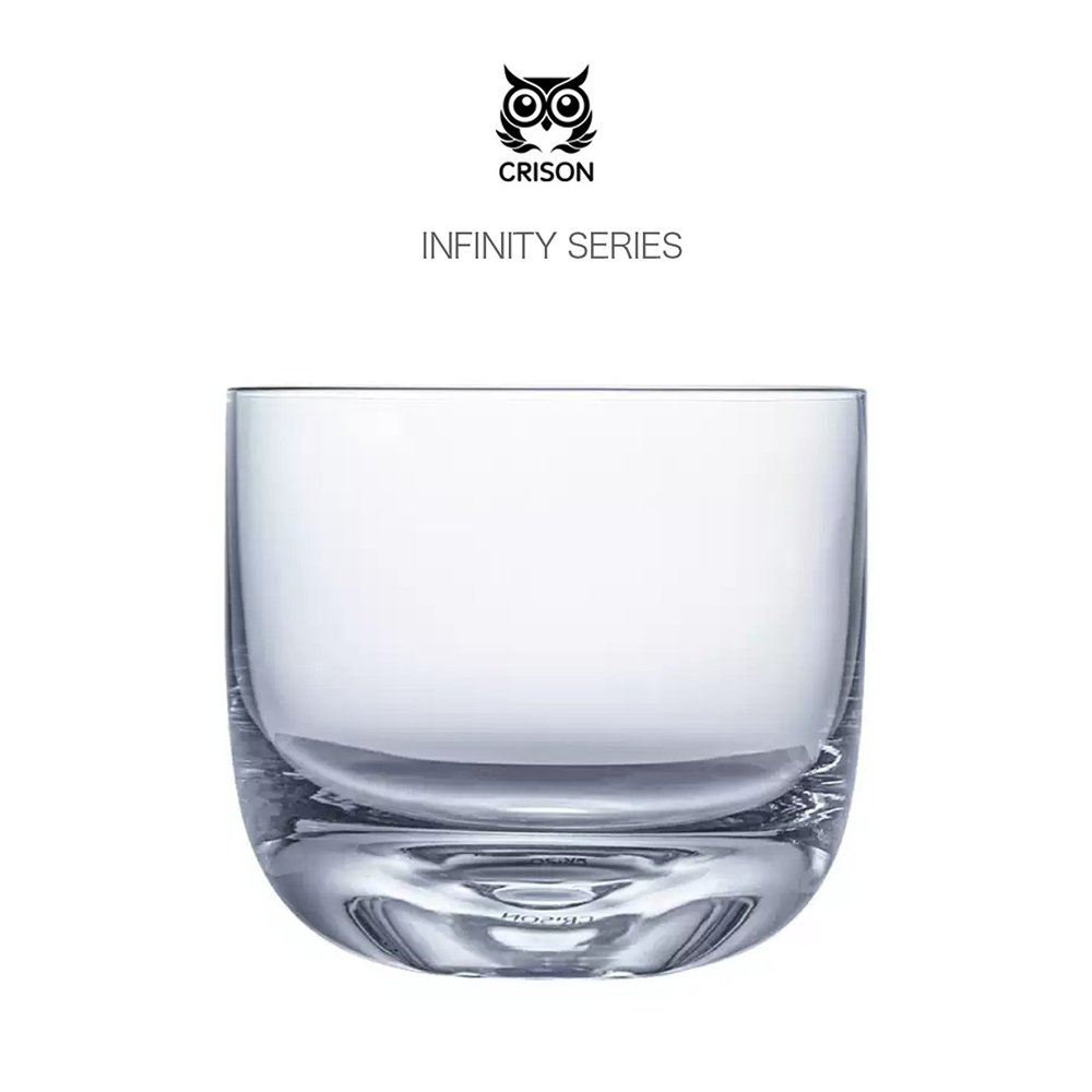 [CRISON] DWARF SERISE Series Round Bottom Classical Glass 265ml Whiskey ...
