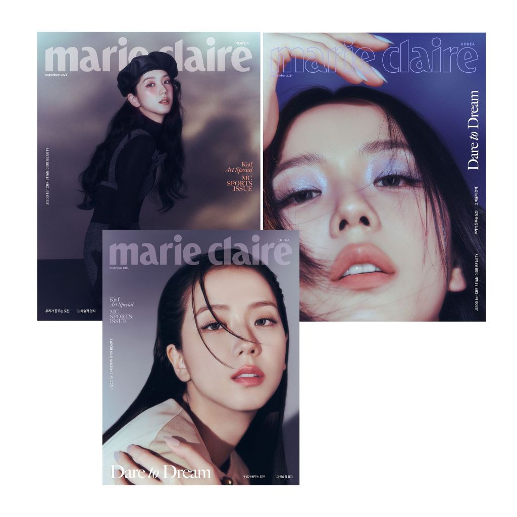 KPM-marie claire (Korea) September Issue 2024 Three Covers BLACKPINK ...