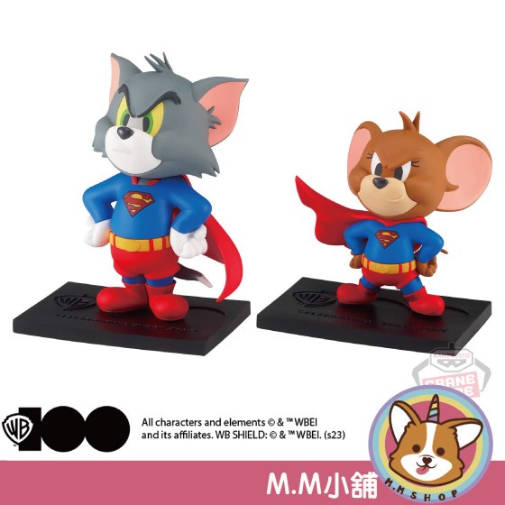 [M.M Shop] BANPRESTO Agent Jingpin Tom Cat And Jerry Mouse Superman ...
