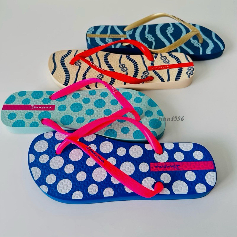 IPANEMA TEMAS V Girls Brazilian Slippers (Cute Circle Cute Rope Shape ...