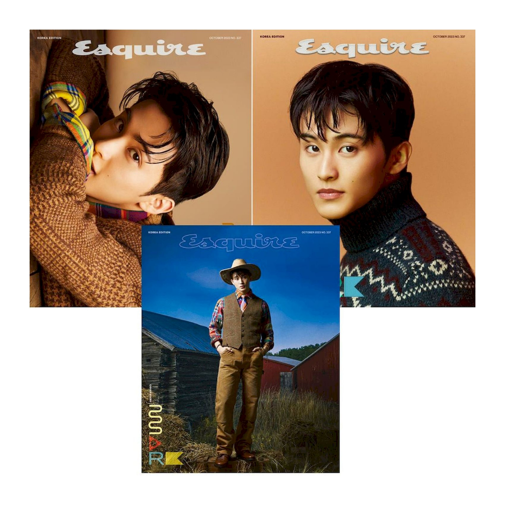 KPM-Esquire (Korea) October Issue 2023 Three Covers NCT Mark Korea ...