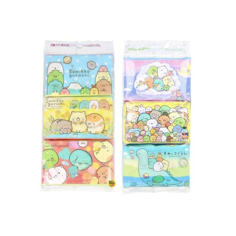 Made In Japan Portable Tissue Paper Set Pocket Bag 8pcs (16pcs) X 6pcs ...