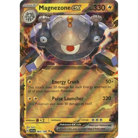 Magnezone Board Game Shop Us Version International SV1 EX 065/198 Self ...