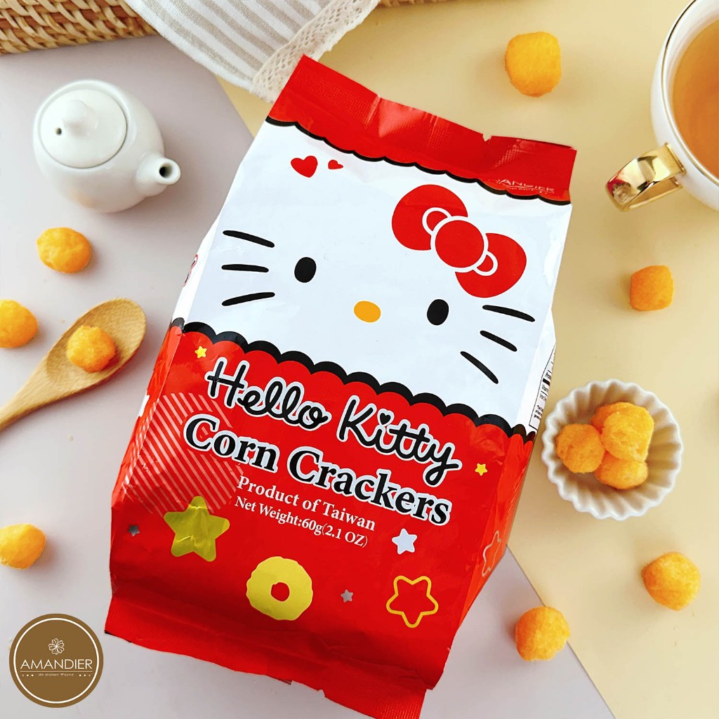 Hello Kitty Crispy Fruit Ball (Cheese Flavor) | Shopee Singapore