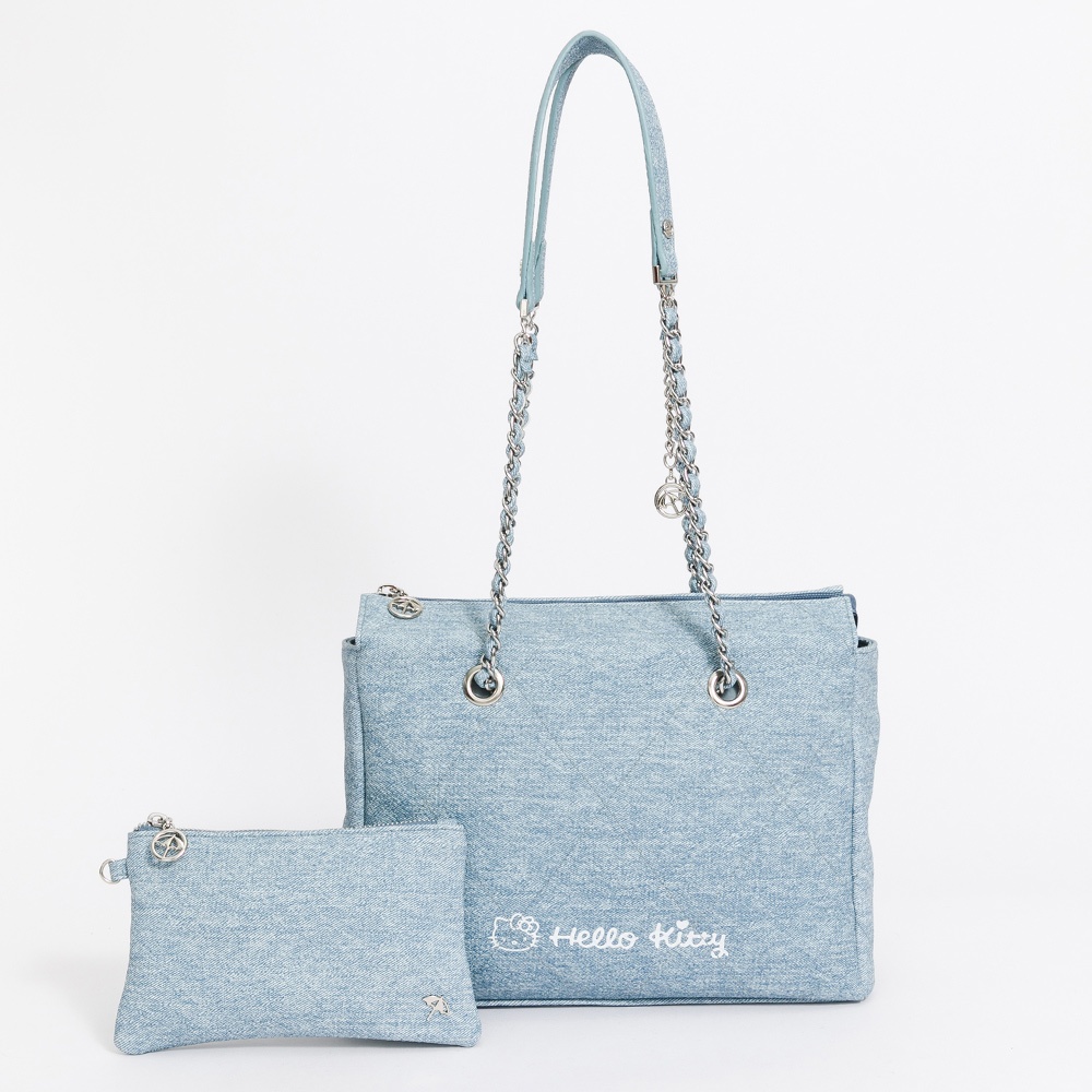 Hello Kitty-Arnold Palmer-Tote Bag Modish Series-Blue | Shopee Singapore