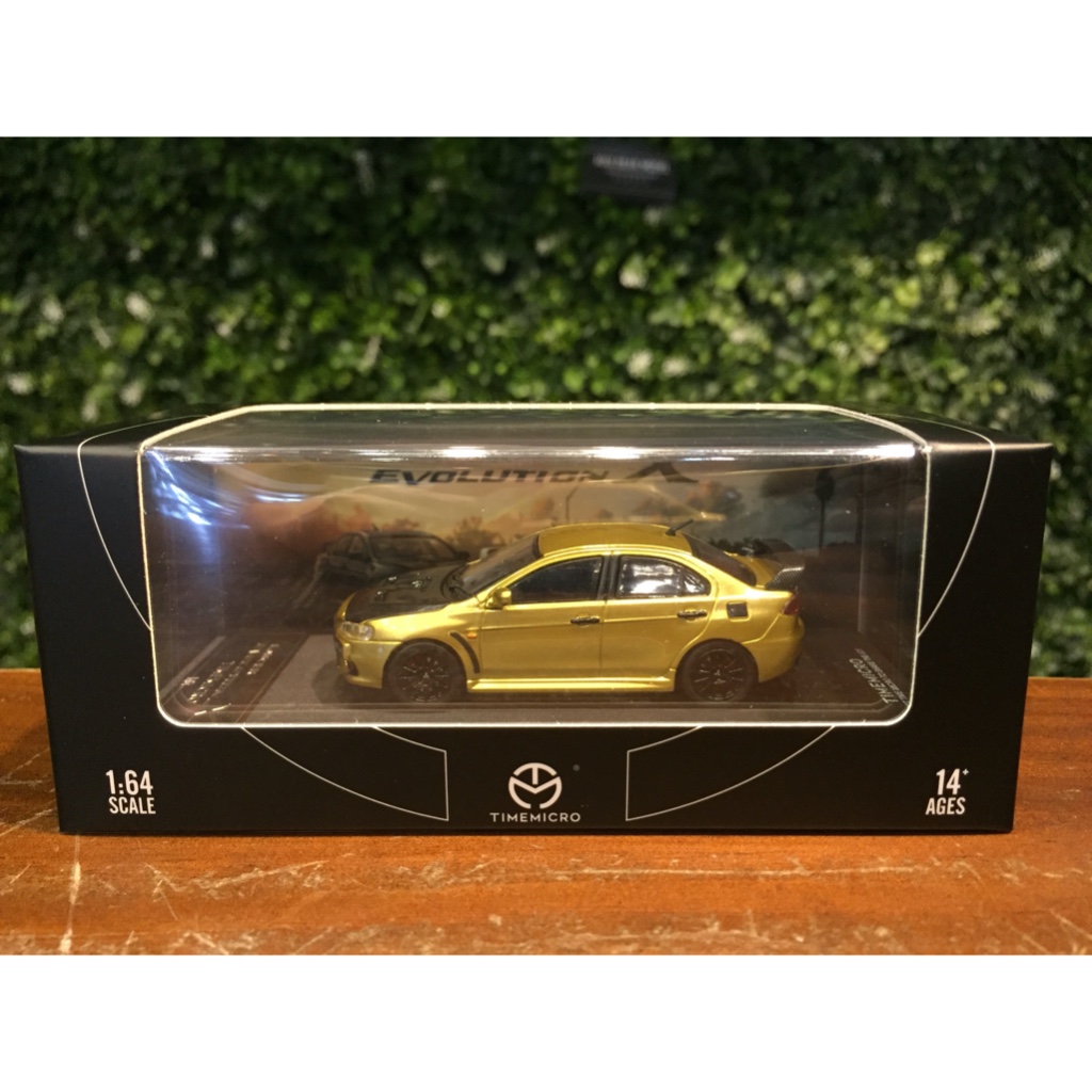 1/64 TimeModel Mitsubishi Lancer EVO X Gold TM643115[MGM] | Shopee ...