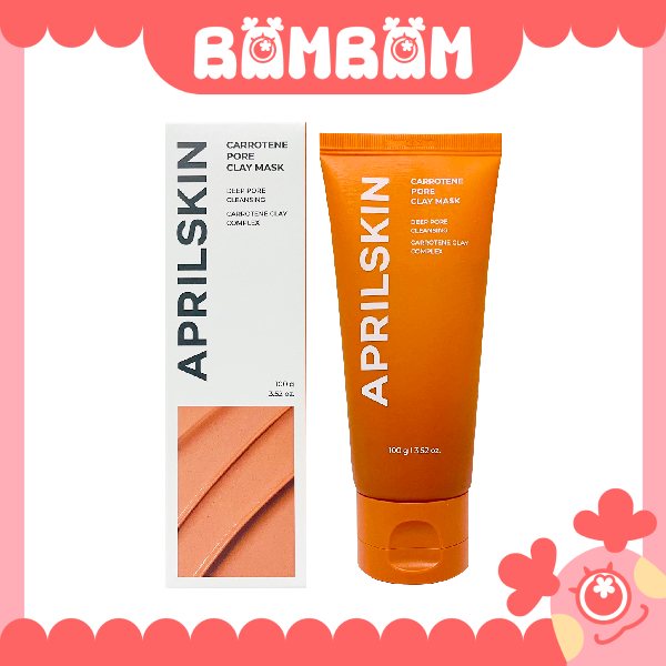 APRILSKIN Mask Mud Carrot Purifying Pore Deep Cleansing Plant Extract ...